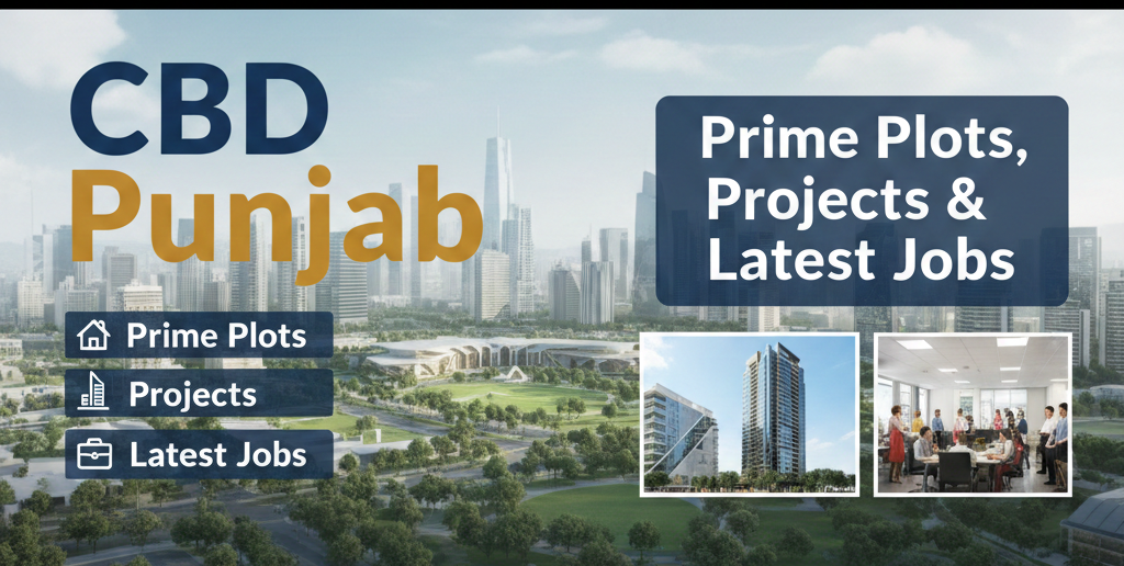 CBD Lahore Map-Invest in Lahore’s Prime Areas - CBD Punjab