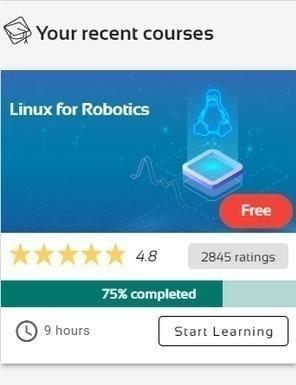 FrontPage - Linux for Robotics(from the construct)