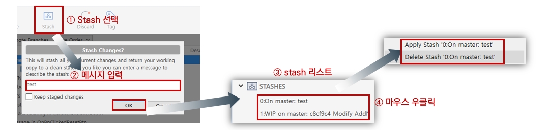04-06. stash - Visual studio 사용자를 위한 git