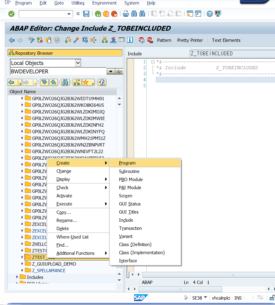 02-18.Include Programs - SAP ERP 따라하기 (ABAP FI CO MM SD PP)