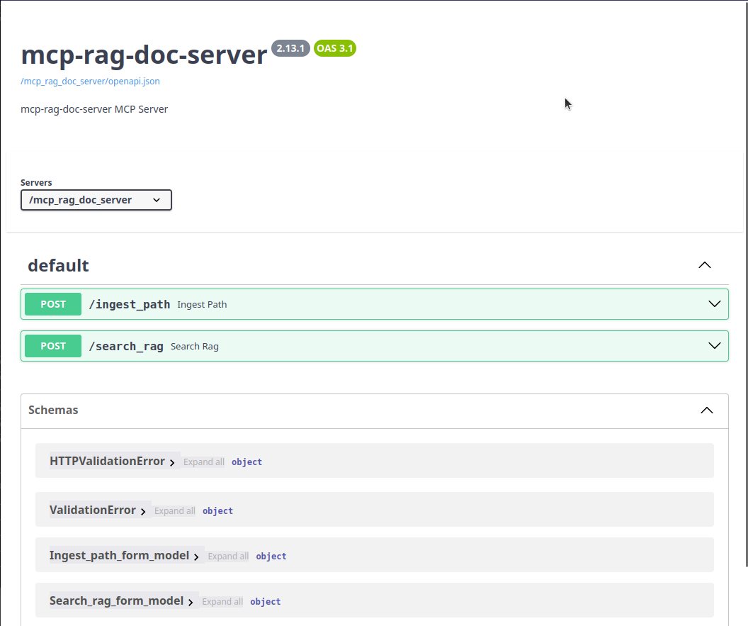 4.4. RAG DOC - MCP(Model Context Protocol) 서버 작성 및 연결 - Open WebUI 편리함 무엇?